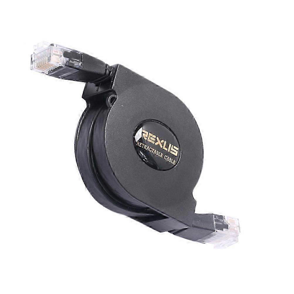 Premium 10 Gigabit Ethernet Retractable Network Cable Cat 6 Ultra Flat ...