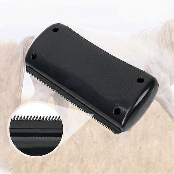 Horse Hair Fur Shedding Deshedding Trimmers Grooming Roll Comb Brush ...
