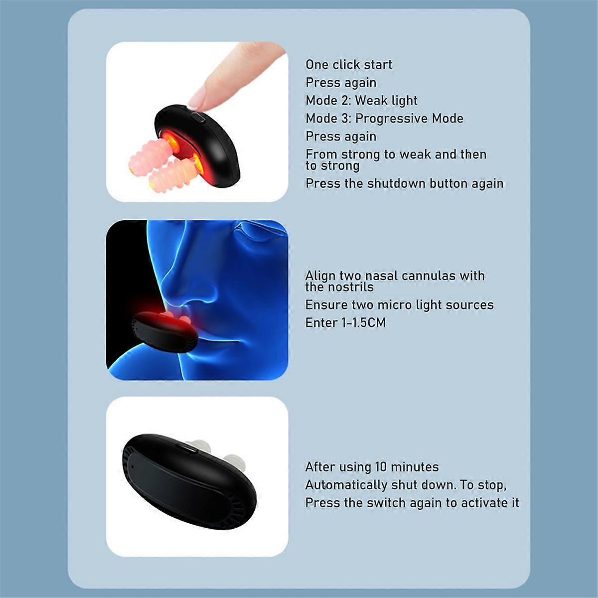 Cordless Red Light Nasal Therapy Device Rhinitis Relief Tool | Fruugo UK