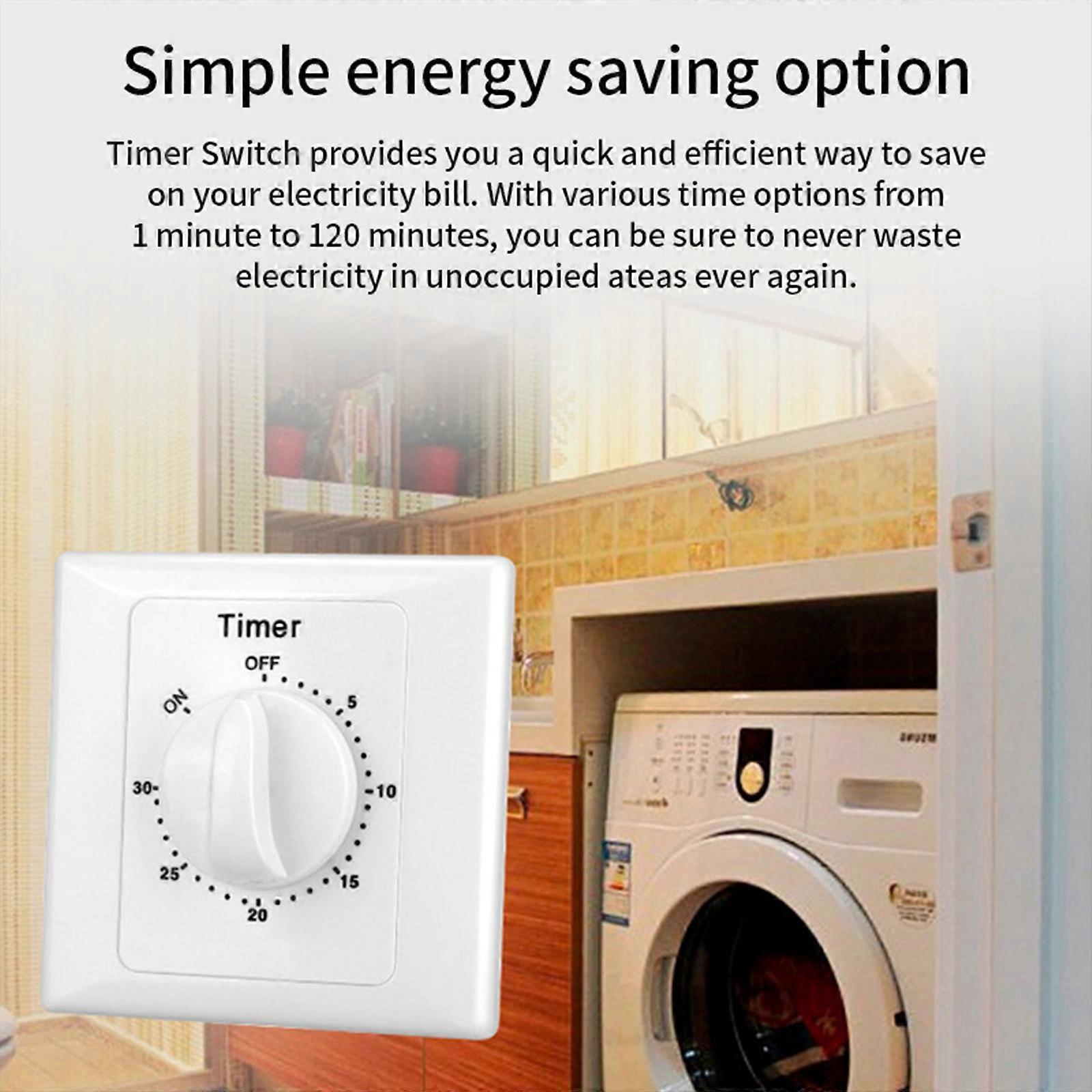 86 Panel Timer Switches Mechanical Timer Swtiches Light Switches Socket Countdown Timer Control ...