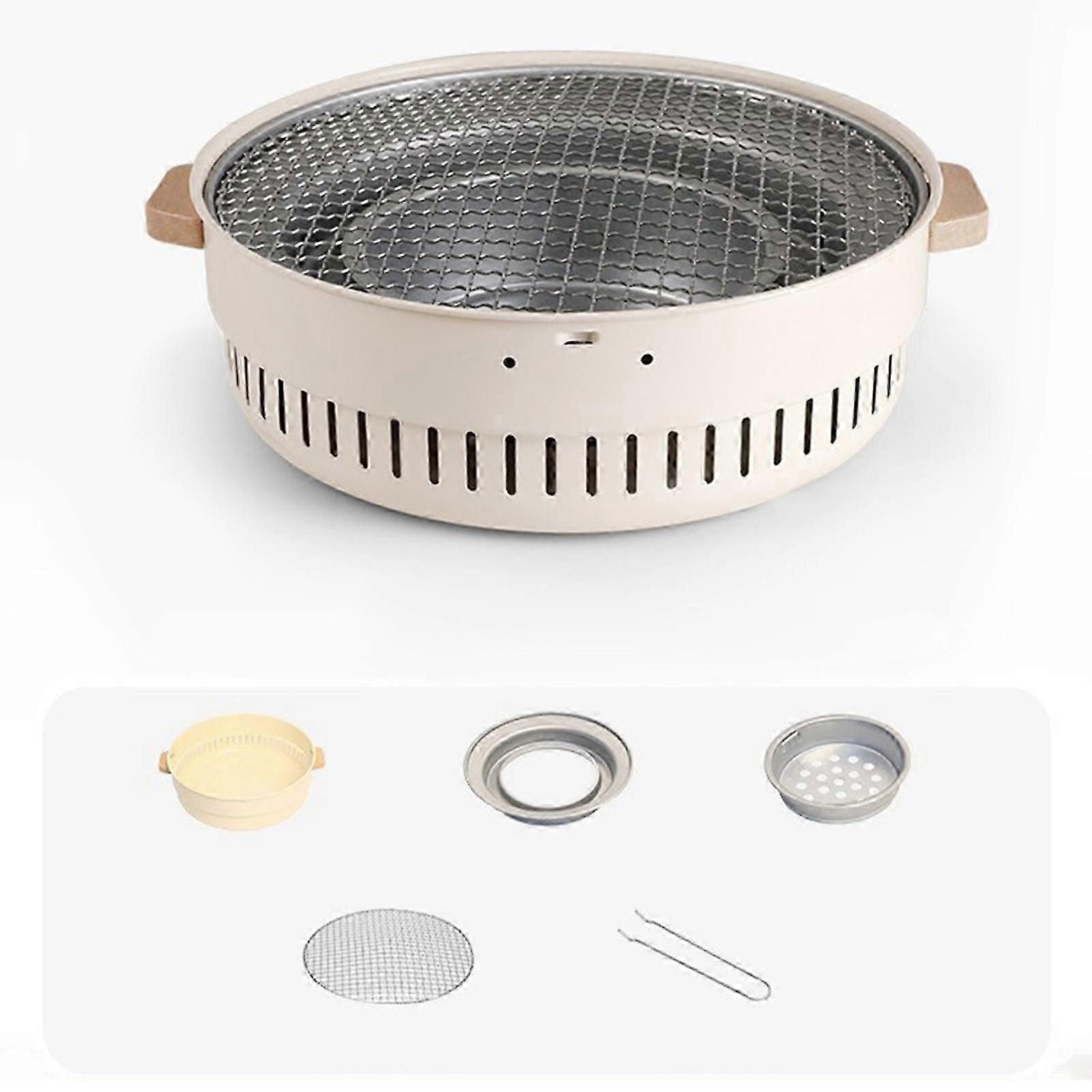 Charcoal Grill Tea Fire Grill Camping Cookware Multipurpose Teapot ...