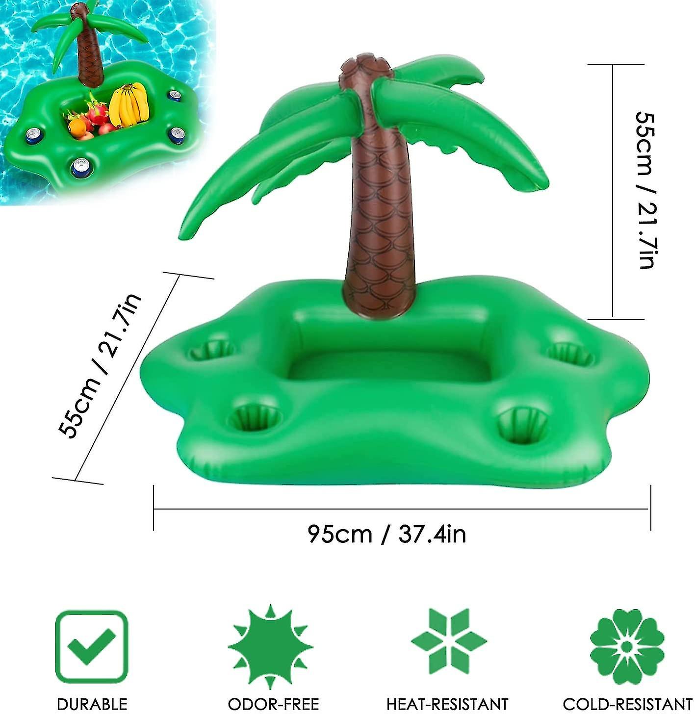 Starlight-inflatable Pool Drink Holders, Floating Pool Bar, Inflatable ...