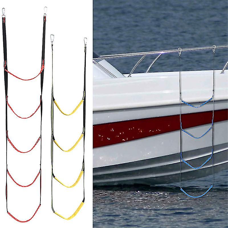 Fluorescent Green-4 Ladders Kayak Special Boarding Soft Ladder ...