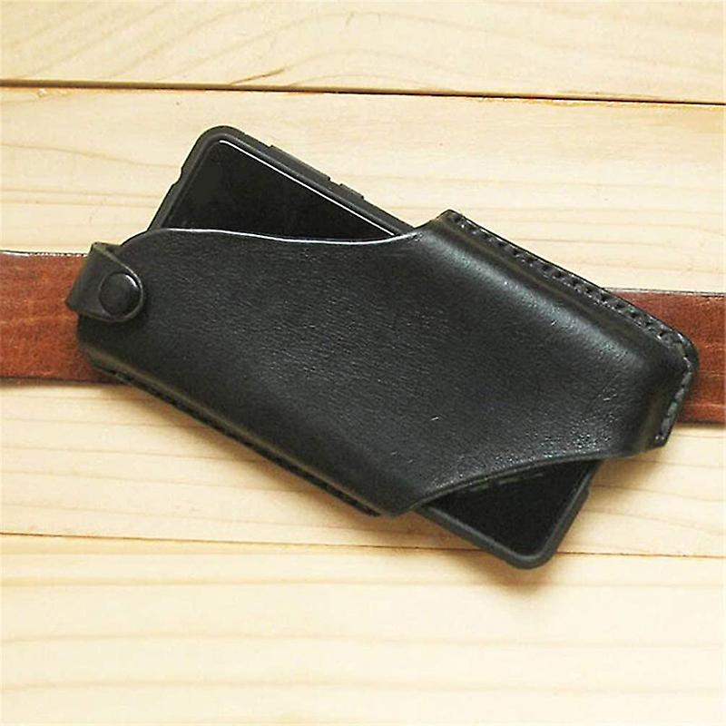 Leather Cell Phone Holster Retro Sheath with Belt Loops Mobile Phone ...
