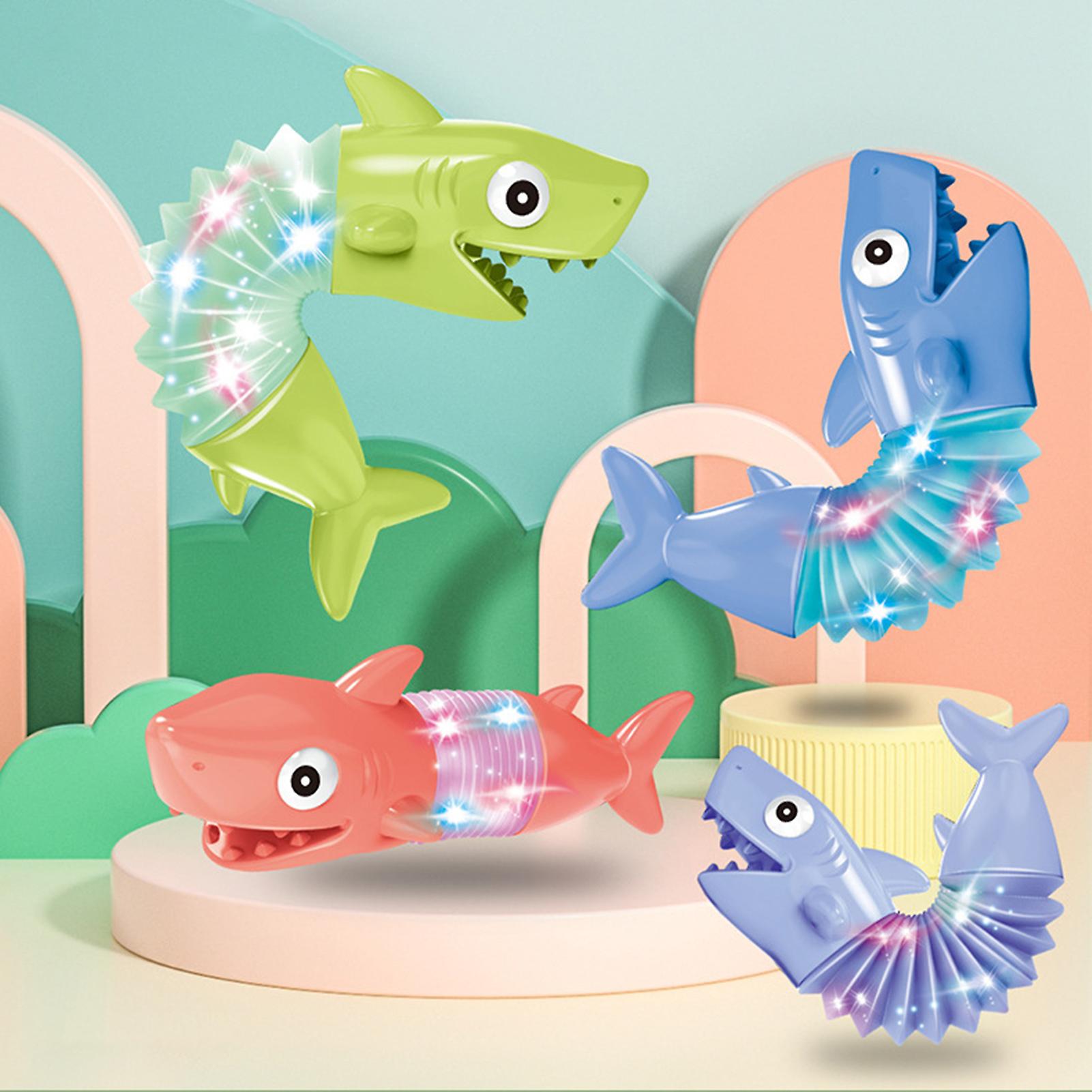 Dinosaur Telescopic Tube Toy Free Transformation Fun Battery Operated ...