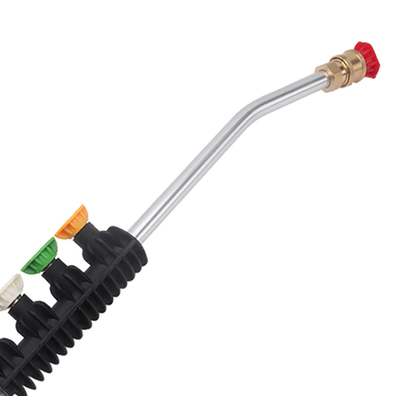 Pressure Cleaning Rod Metal Jet Lance With Nozzle Tips For K Series Car ...