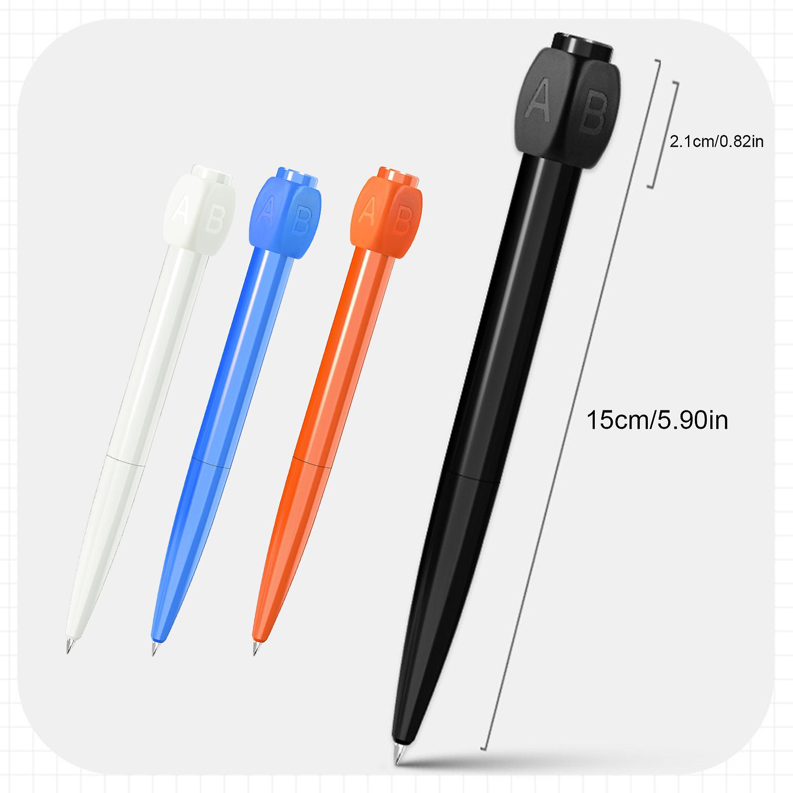 Fidget Spinner Pen Fidget Pen Spinner con ABCD Tapa de rotación Ayuda a ...