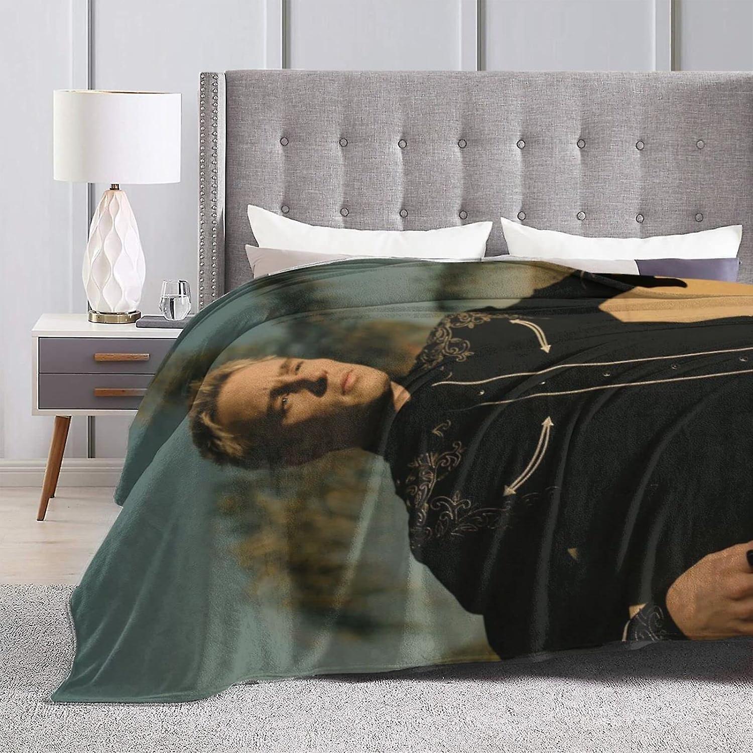 Collage tæppe Rafe Rolle Cameron Flannel tæppe Bløde og behagelige ...