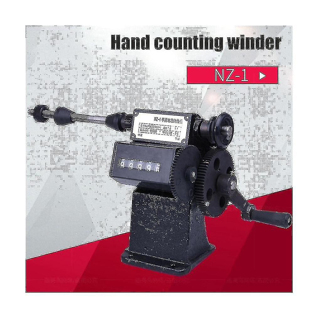 Nz-1 Hand Winding Machine Winder Double Speed Counter Steel Gear Coil ...