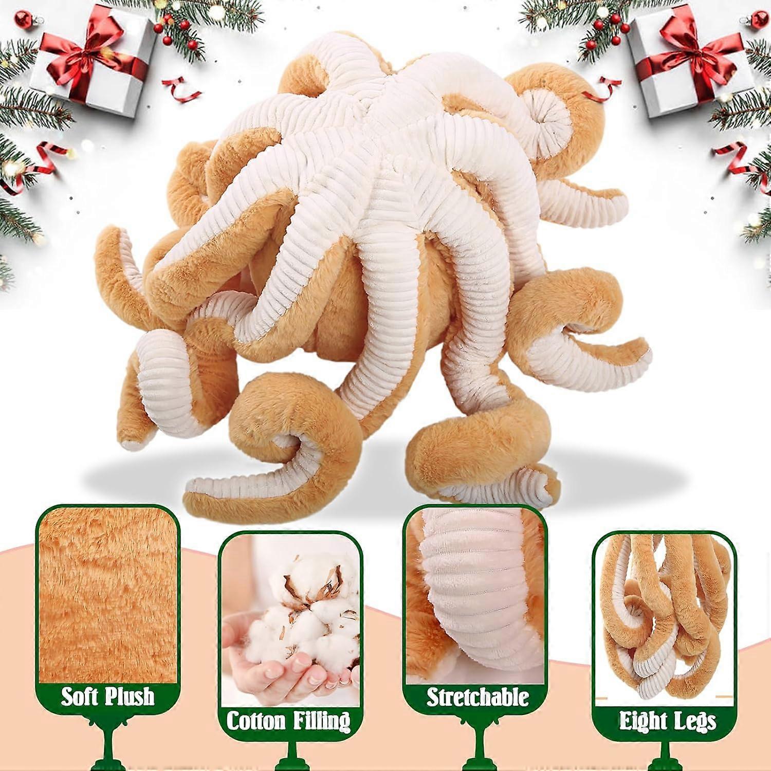 Octopus Stuffed Animals, Giant Octopus Plush Doll Play Toys for Kids ...