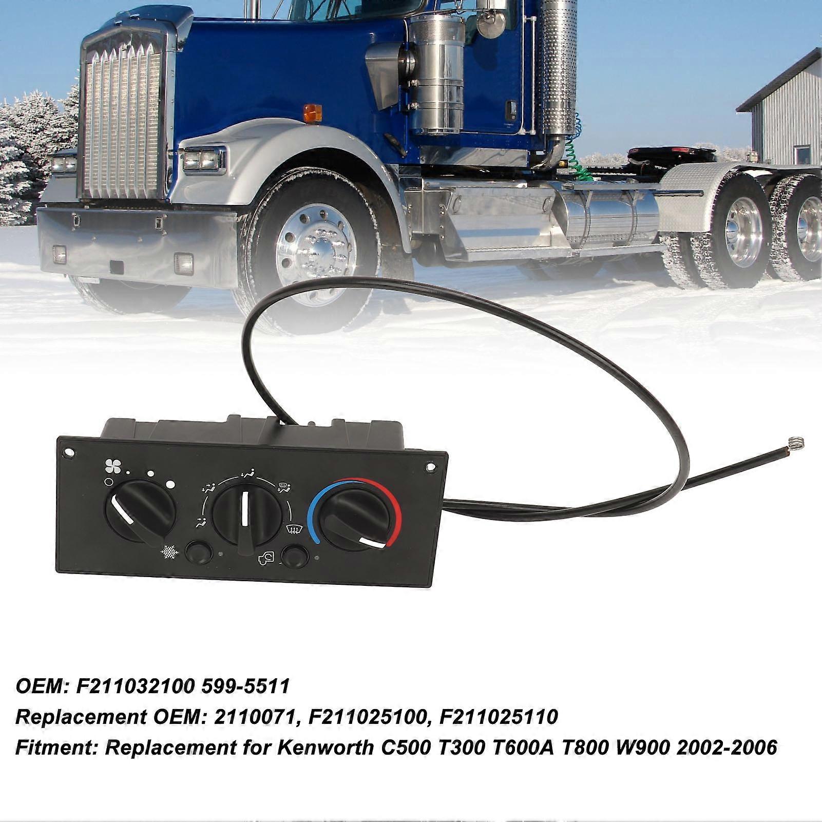 Heavy Duty Climate Control Module F211032100 Heater Control Assembly ...