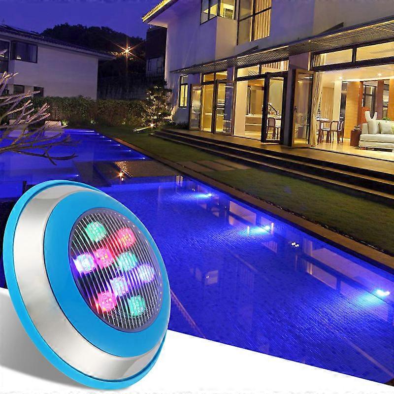 Led Swimming Pool Lamp Stainless Steel Waterproof Underwater Wall Lamp ...