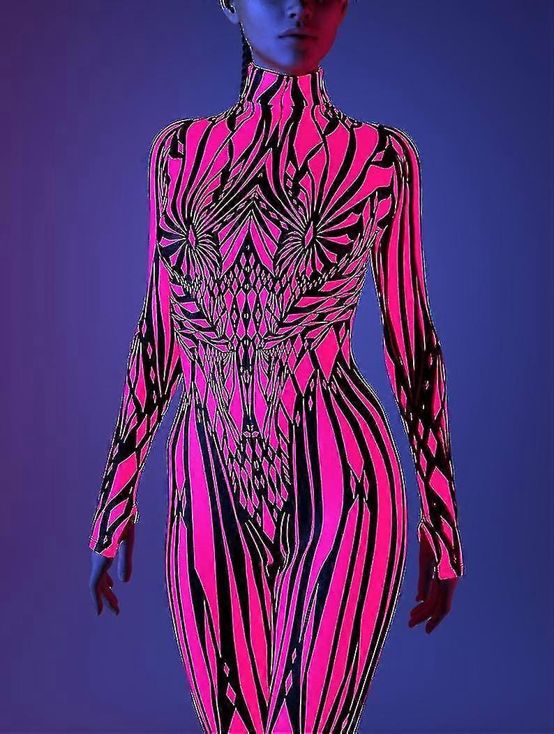 Costume, Uv Set Costume, Festival Costume, Uv Set Costume, Rave Dancer ...