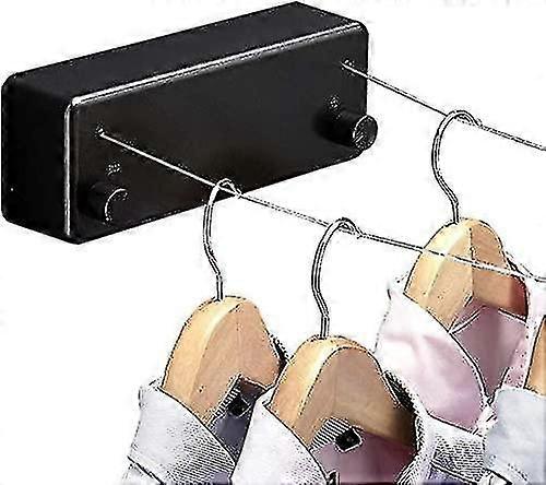 Retractable Clothesline, 4.2M Adjustable Stretchable Clothes Line ...