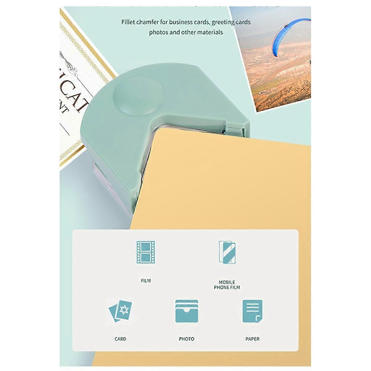 Pink Rounding Paper Cutter Angle Cutter Photo Business Card Chamfering ...