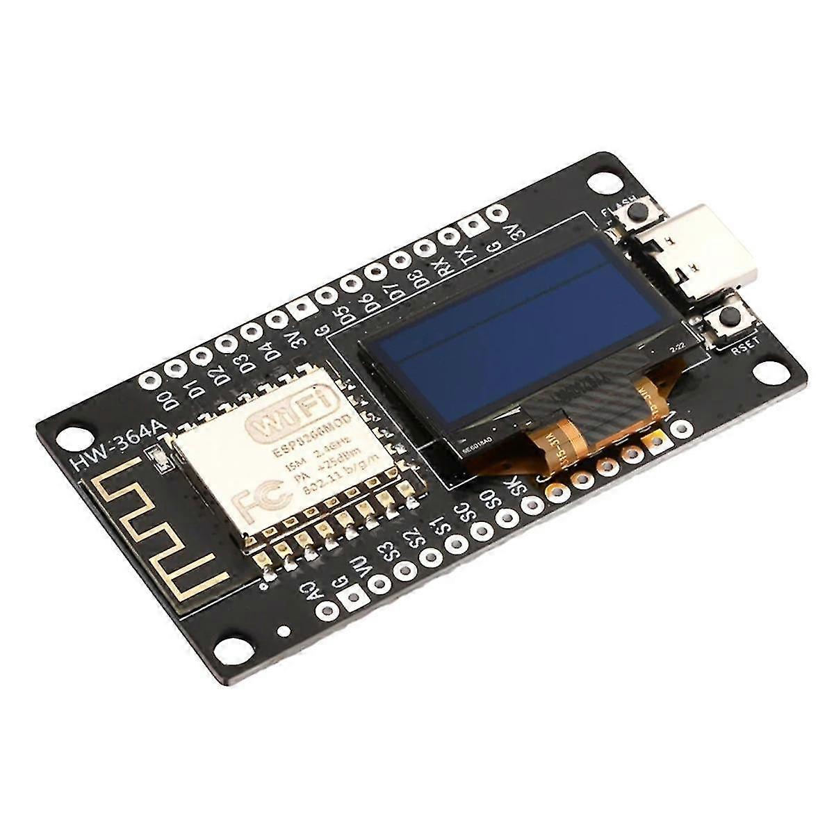 Nodemcu ESP8266 Development Board Serial Wifi Module CH340G with 0.96 ...