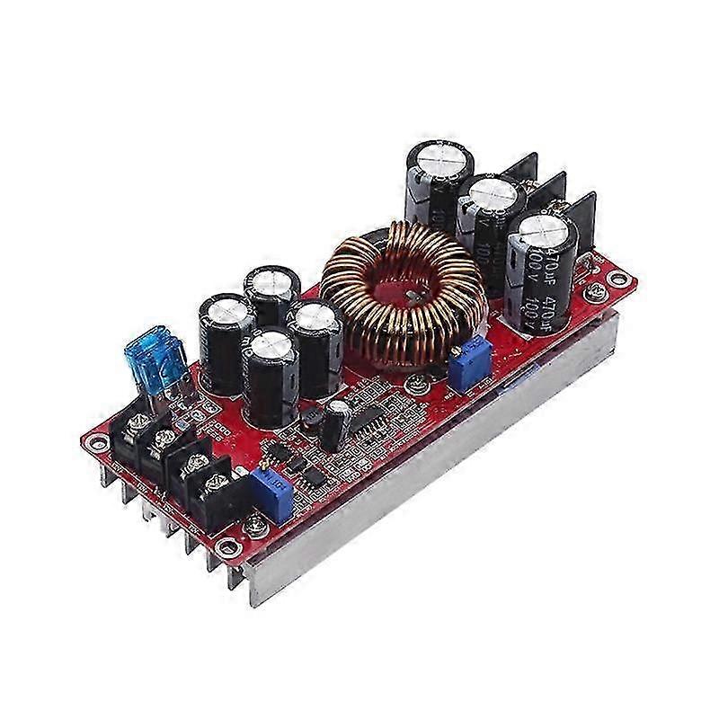 1800W 40A DC-DC Boost Converter Step Up Power Supply Module 10-60V To 12-90V Adjustable Voltage ...