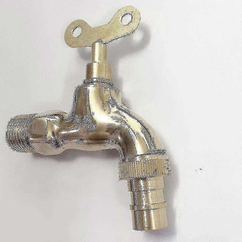 Outdoor Anti-theft Sink Faucet With Lock Key Single Handle Lockable ...