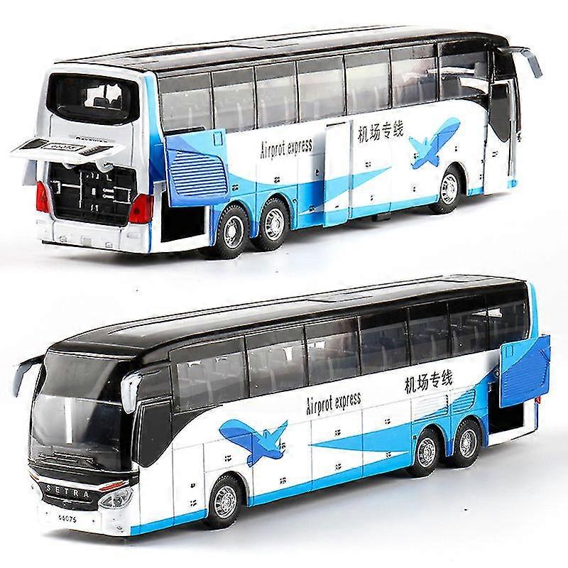 New Product High Quality 1:32 Alloy Pull Back Bus Model,high Imitation ...