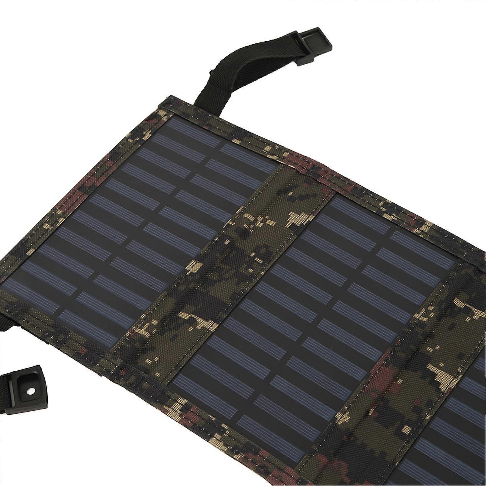 Folding Solar Panel with USB Port 5.5V 20W Monocrystalline High ...