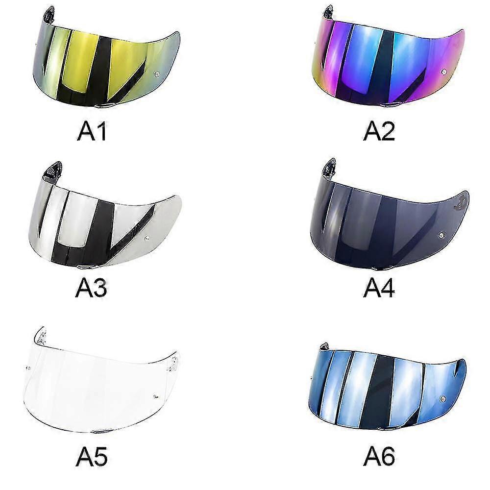 Anti-glare/uv Full Face Shield Lens Visor For Motorcycle Helmet | Fruugo UK