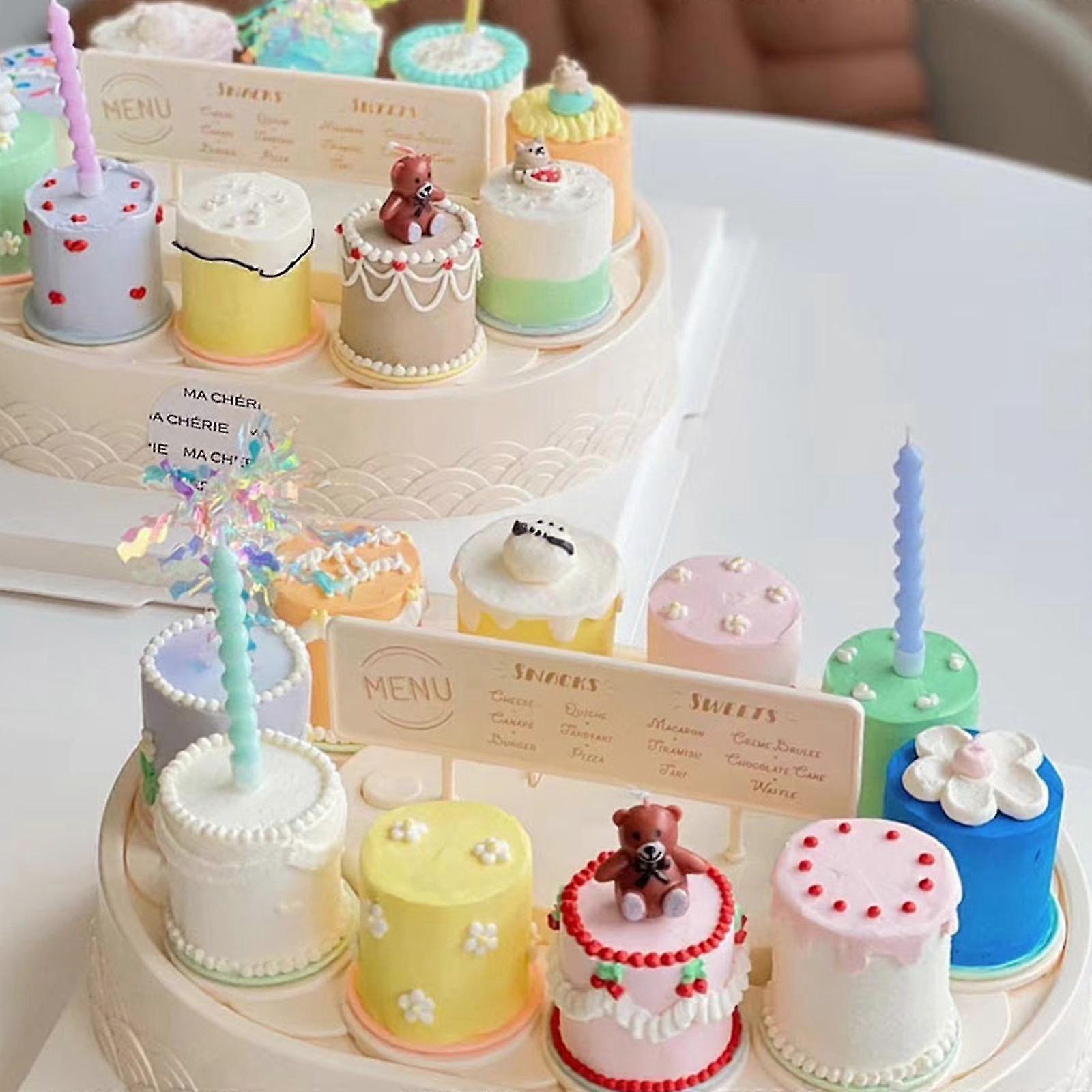 Conveyor Sushi Machine Automatic Rotary Dessert Cake Display Stand ...