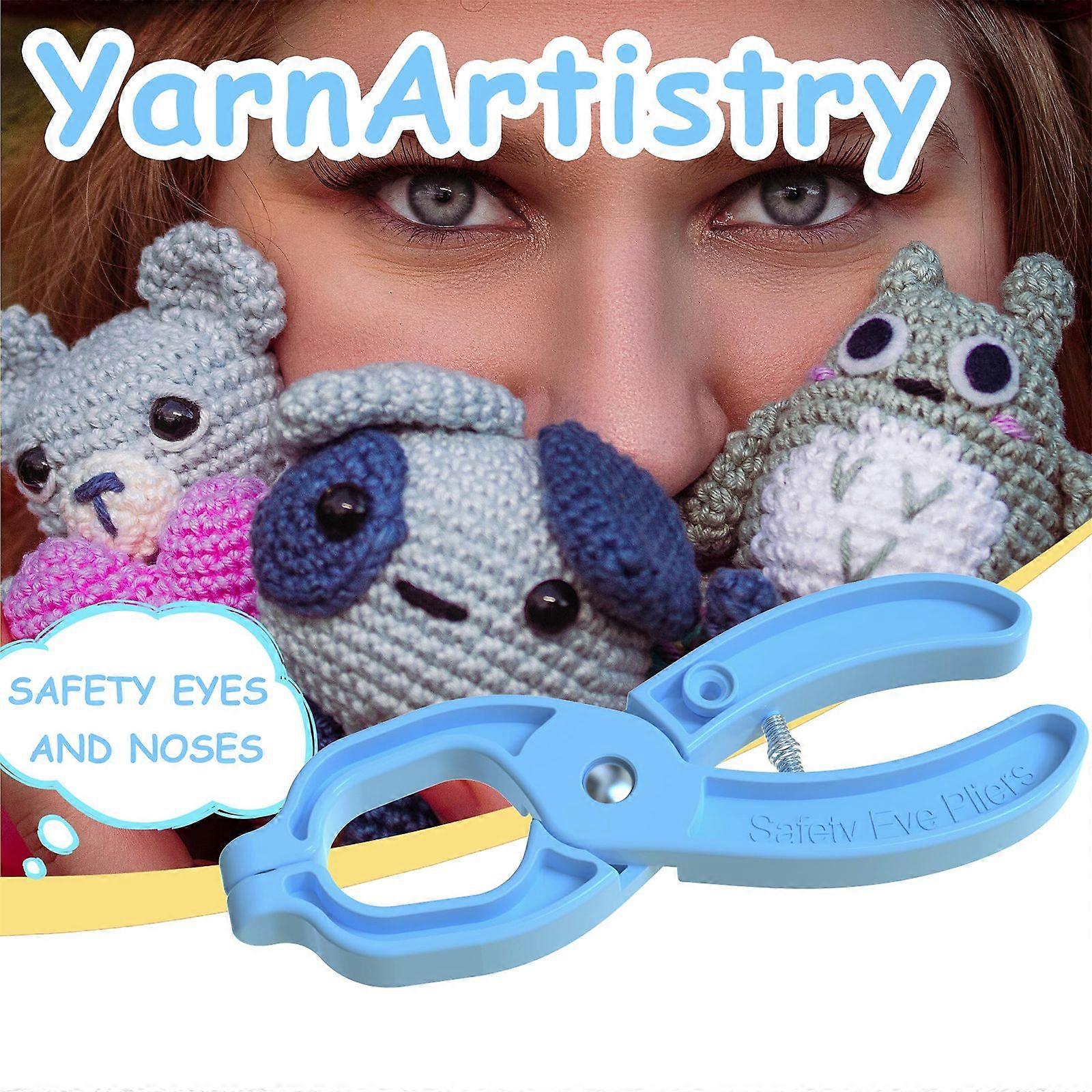 Safety Eye Snapper Tool for Attaching Safety Eyes for Amigurumi Crochet ...