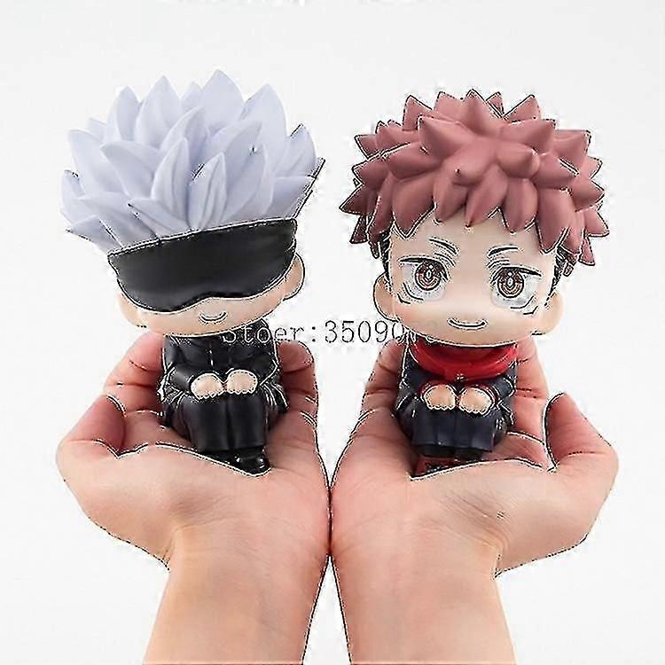 Jujutsu Kaisen Anime Figure Gojo Satoru Itadori Yuji Look Up Action ...