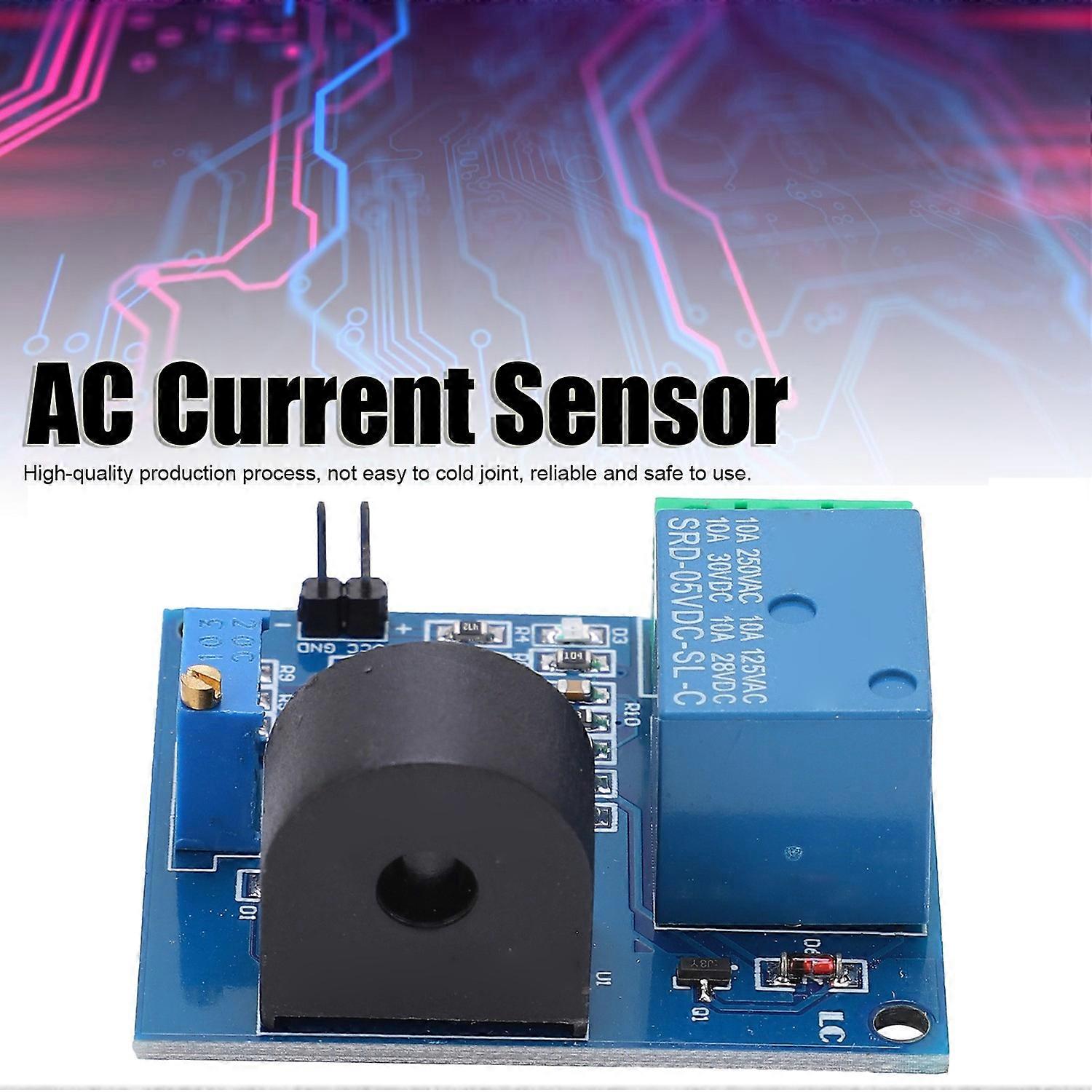 Current Sensor Module Pcb Small 5v Relay Ac Overcurrent Protection Detection Device Fruugo Uk