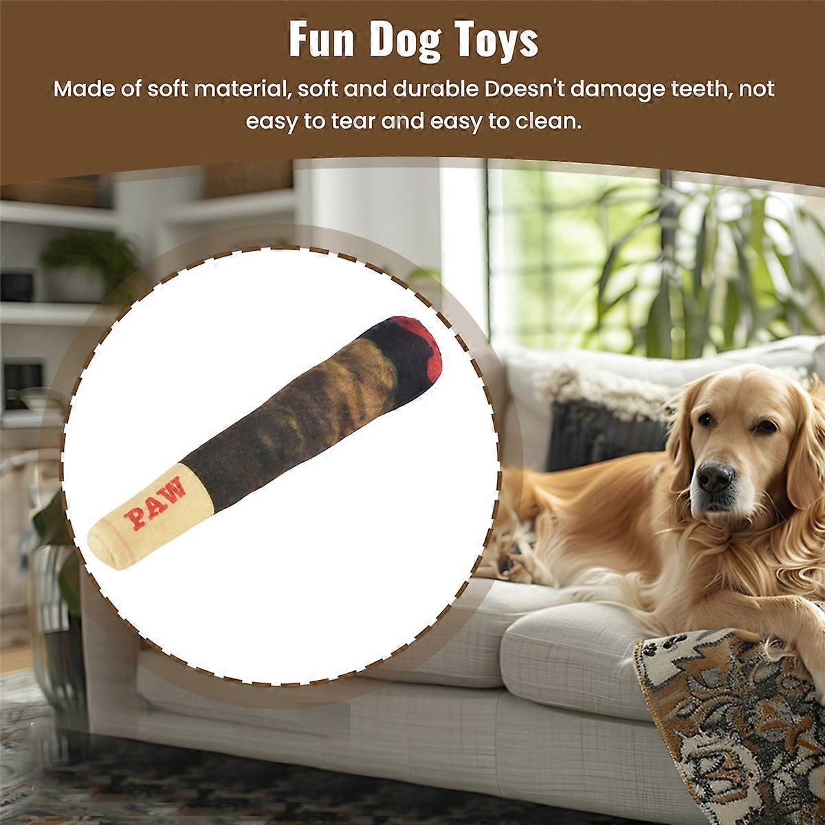 Funny Dog Toys - Plush Squeaky Toys for Medium, Small - Cool Stuffed ...