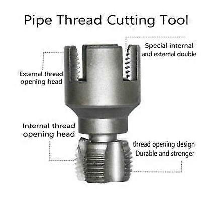 Integrated Internal & External Pipe Threading Tool, Pipe Thread Cutting ...