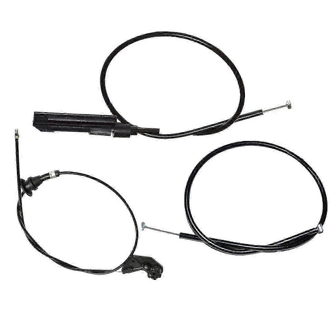 Engine Hood Release Cable for BMW E39 525i 530i OE 51238176595 3-Piece ...