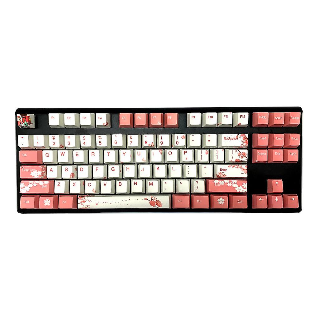108 Keys Oem Pbt Dye Sub Keycaps Full Set Mechanical Keyboard Keycaps ...