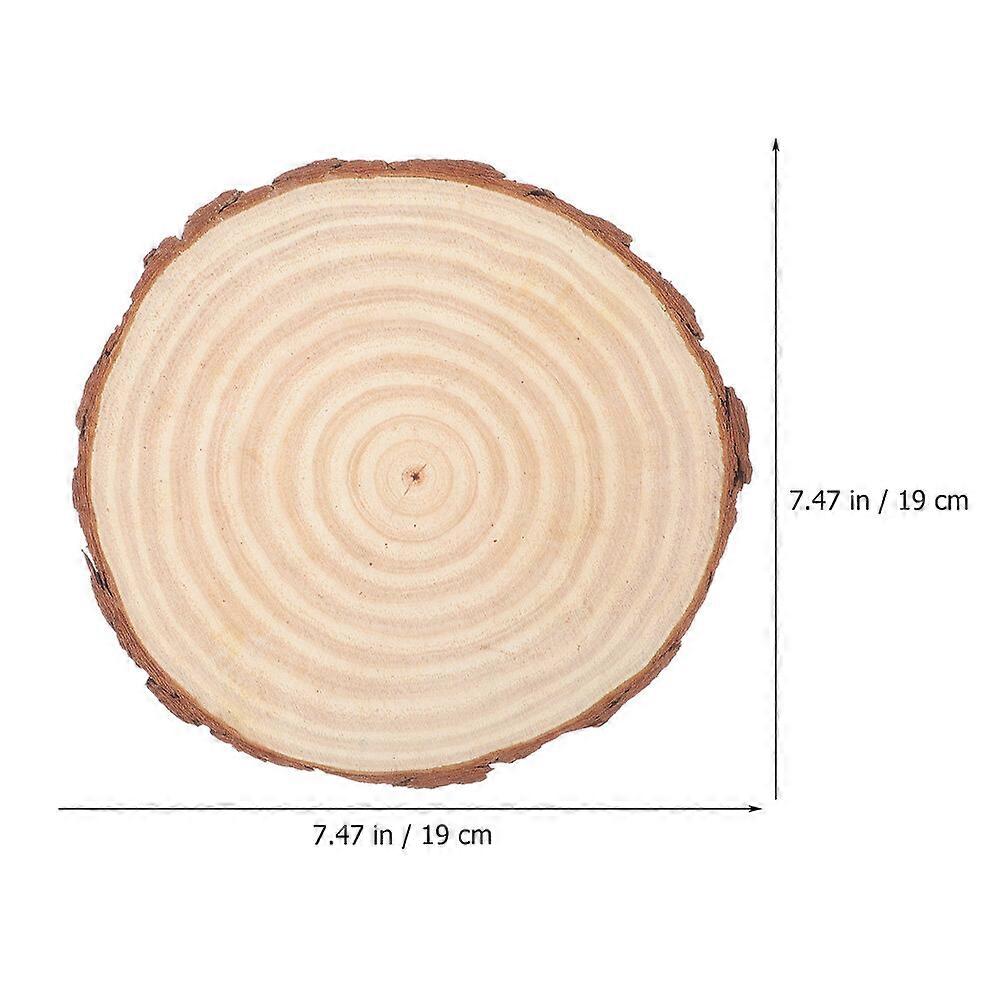 Wood Round Large Wood Slice for Centerpieces Unfinished Wood Slice Wood ...
