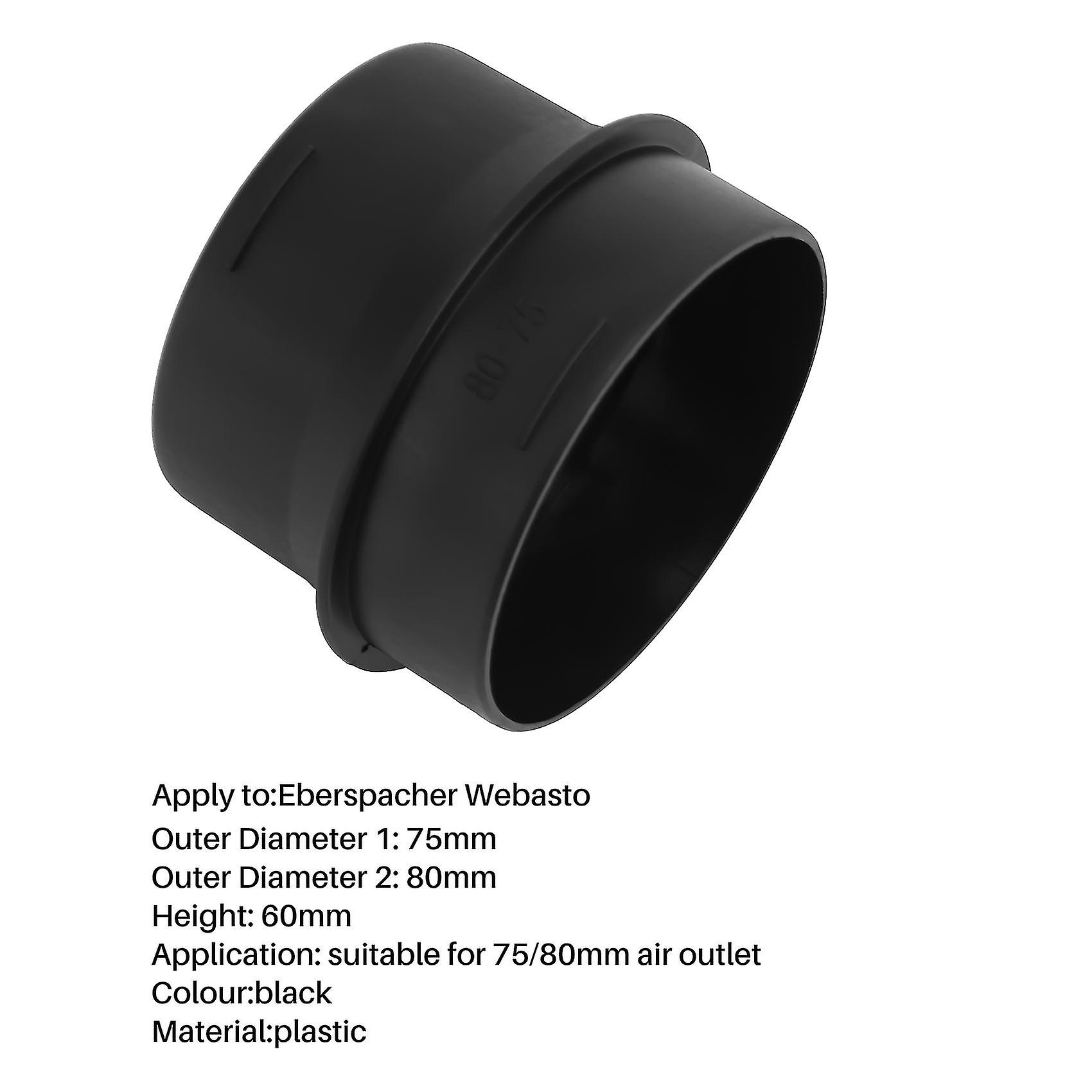 75mm To 80mm Parking Heater Ducting Reducer Connector Heater Duct Pipe ...