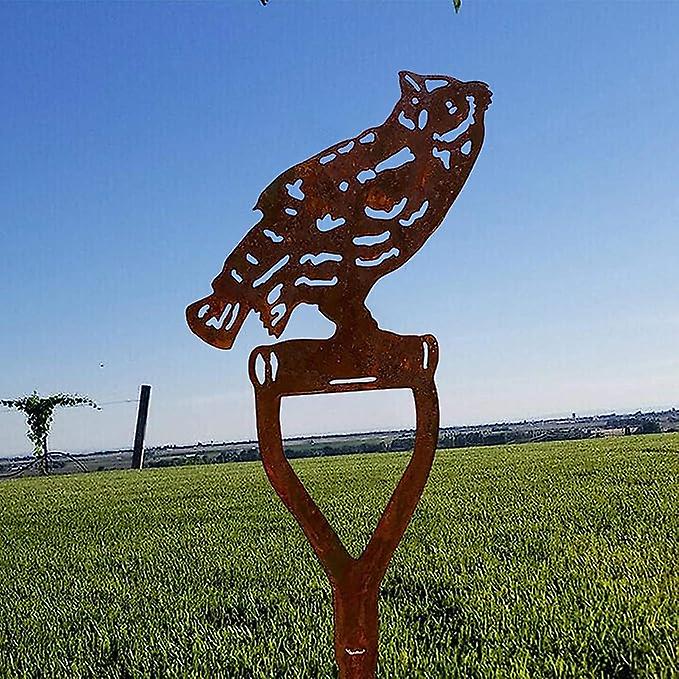 Metal animal with rust patina iron animal with rust patina - Artistic ...