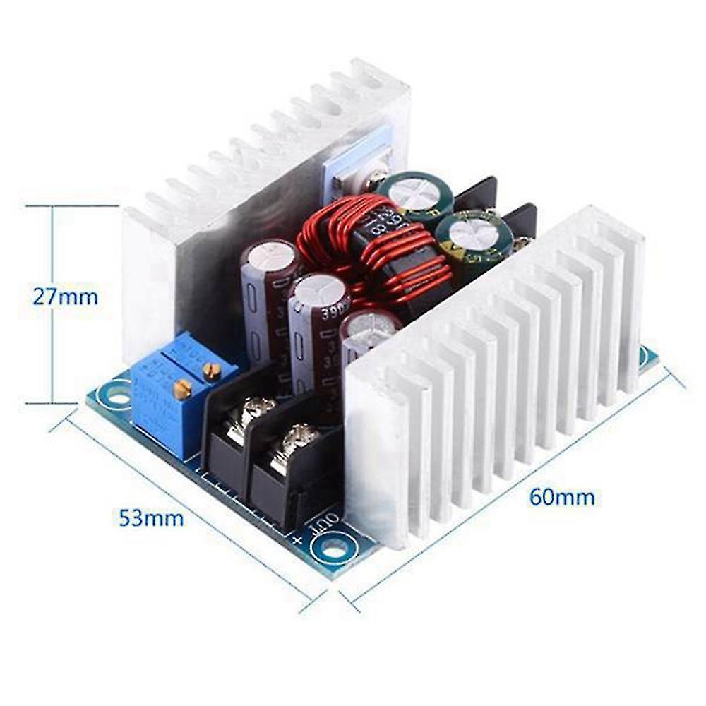 1 Piece Of Dc 6-40v To 1.2-35v 20a 300w Adjustable Step-down Voltage ...