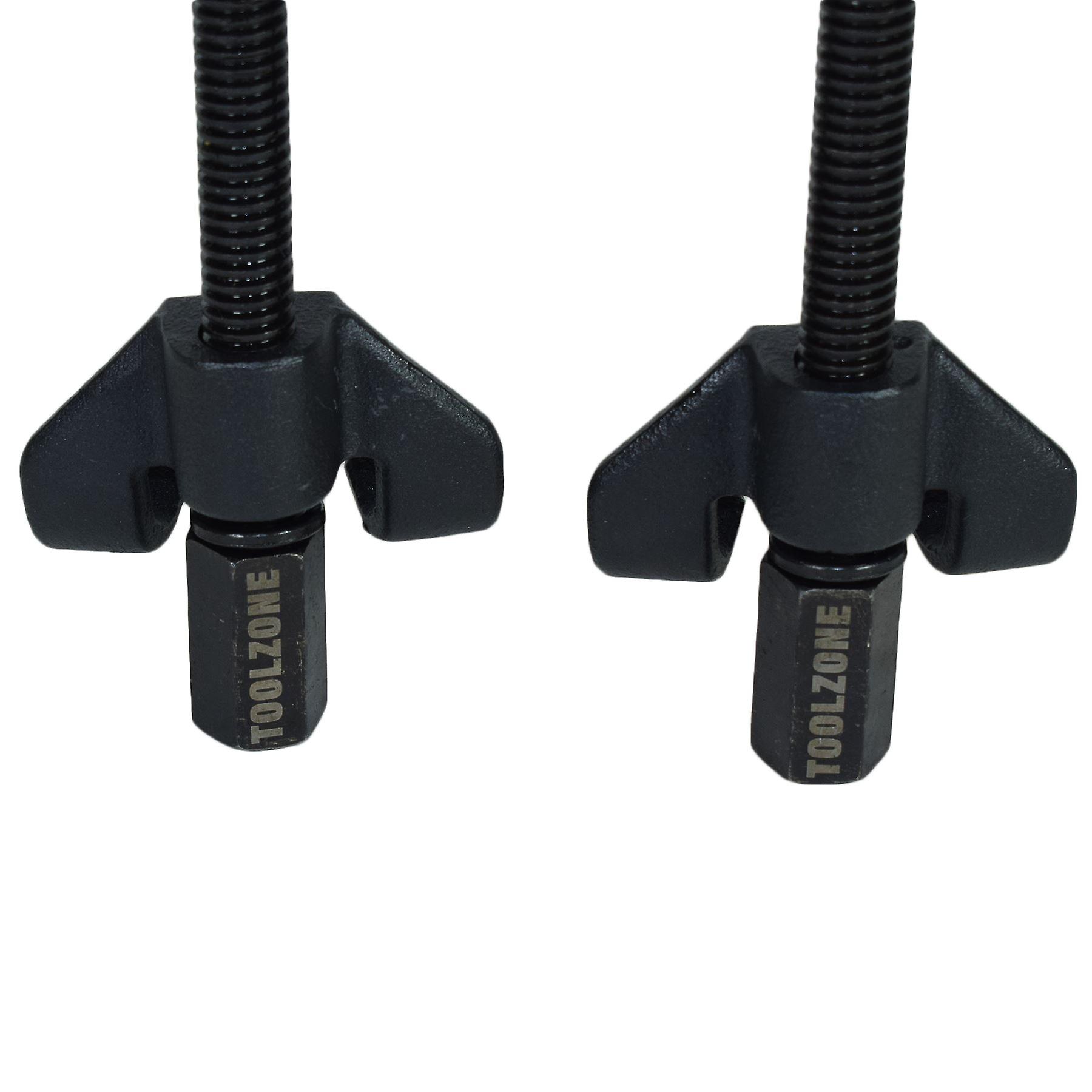 370 x 82mm Coil Spring Compressor Twin Hook Clamp Suspension Struts ...