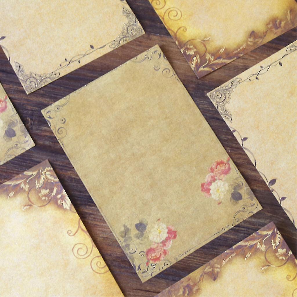 1 Set Antique Stationary Letter Paper A5 Kraft Letter Paper Kit For ...
