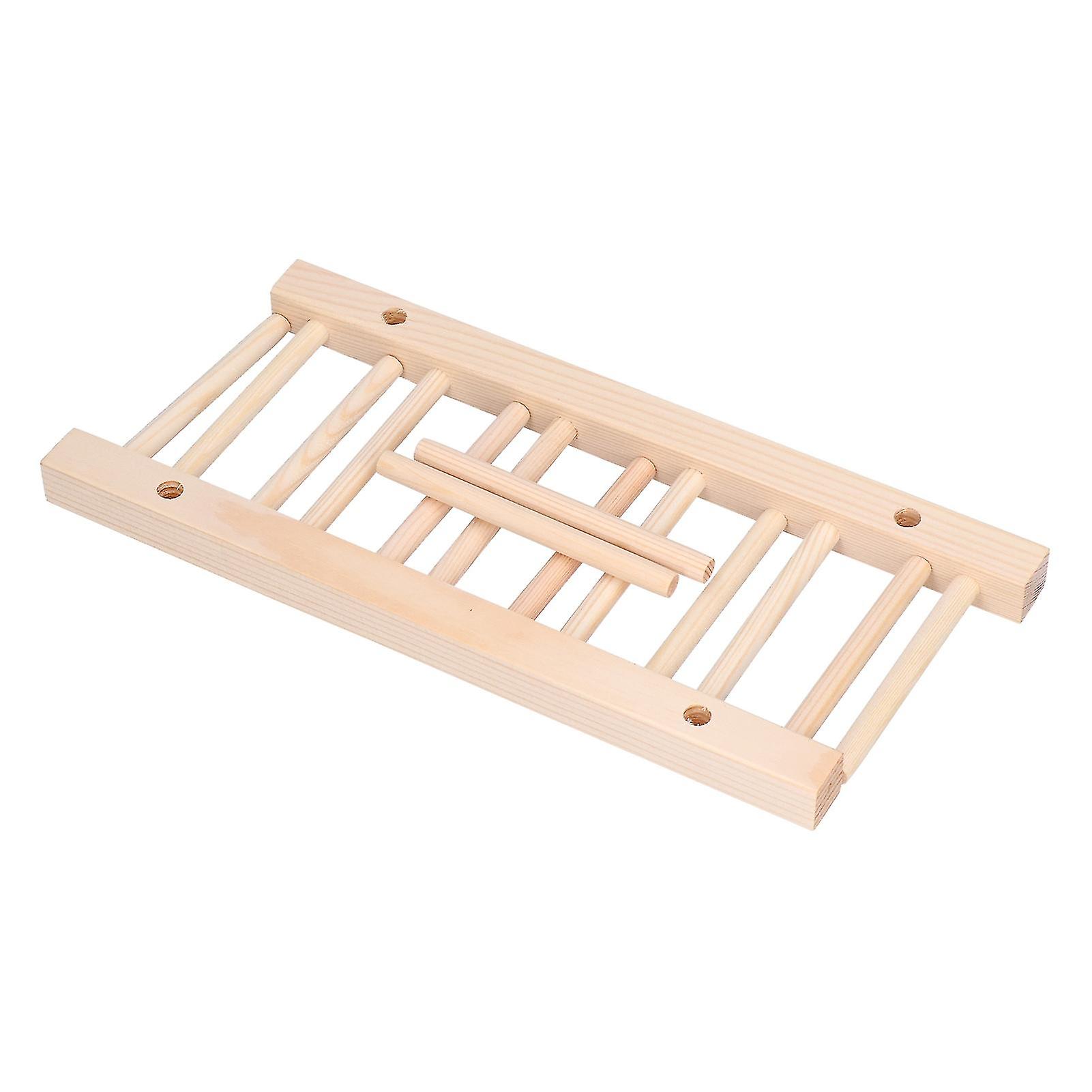 Eco-Friendly Bamboo Dish Rack - Lightweight & Portable with 5 Grids for ...