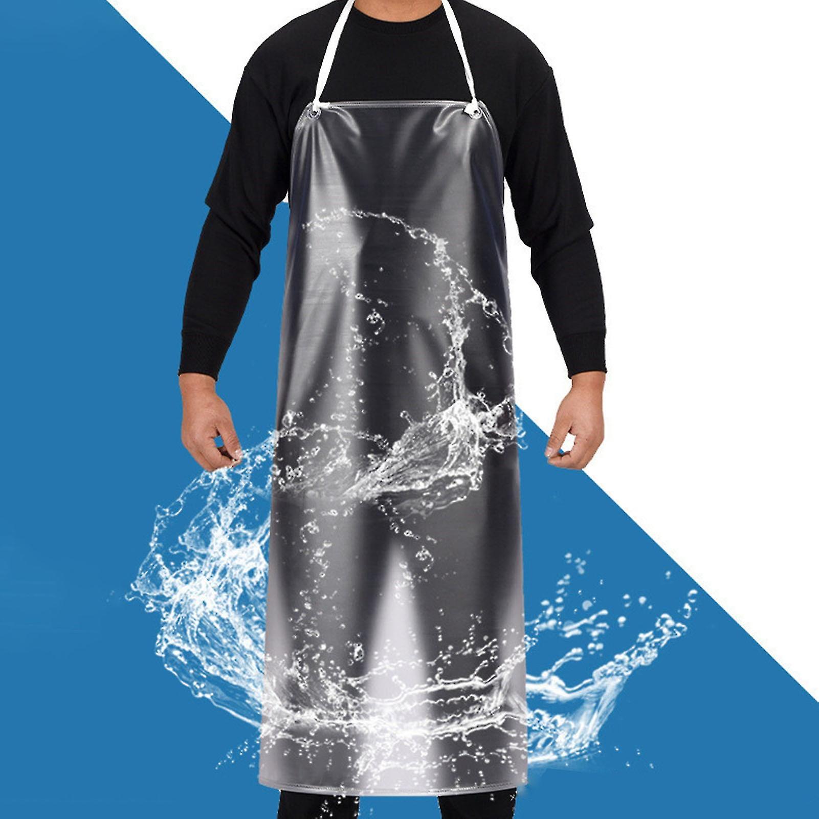 Waterproof Transparent Clear Pvc Apron Kitchen Restaurant Housework ...
