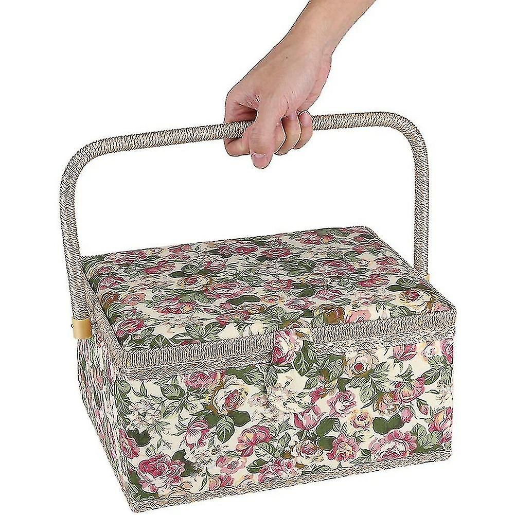 Extra Large Sewing Basket,vintage Sewing Basket,for Needles, Thread ...