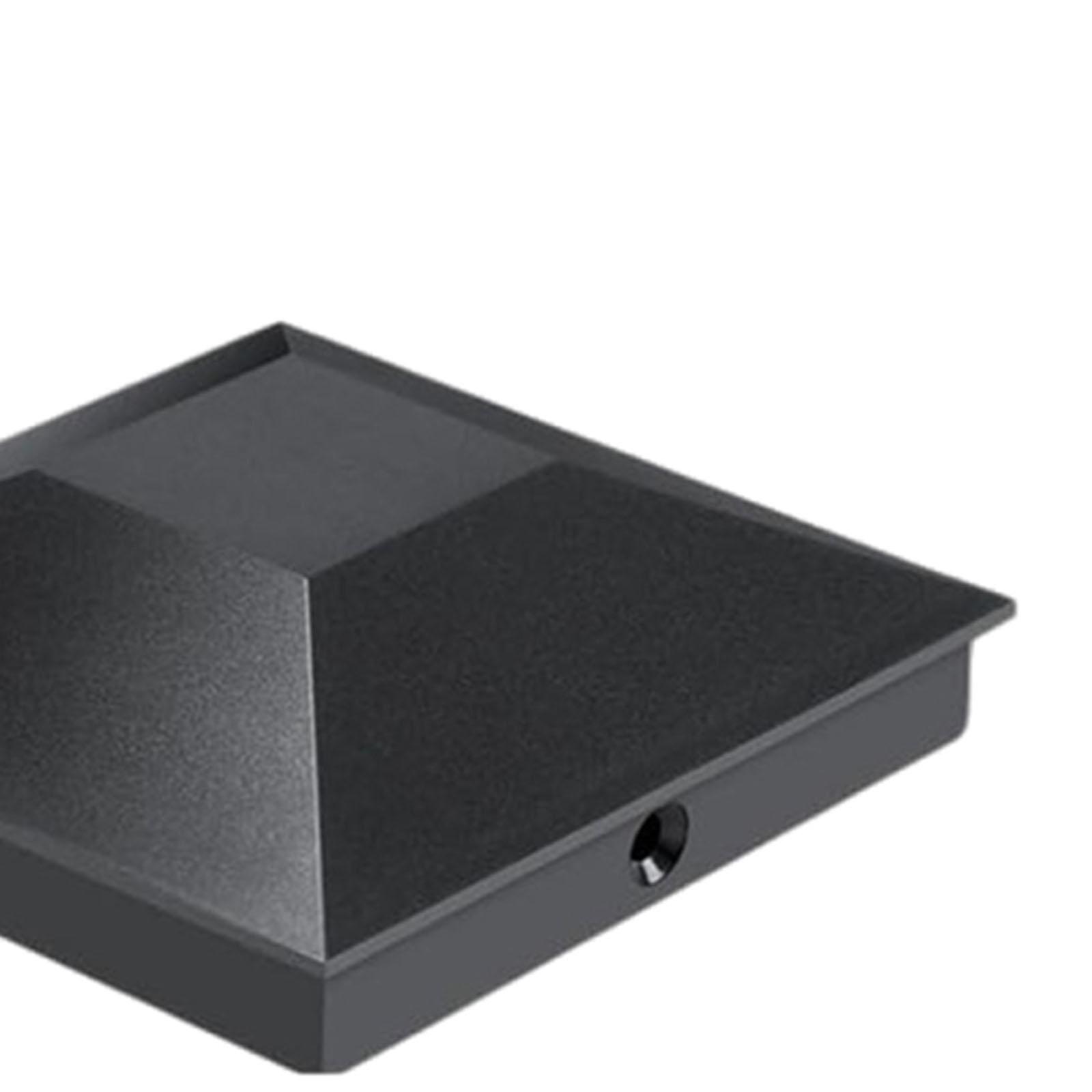 6Pcs Pyramid Post Caps Covers for 4x4 Deck Garden Decking Fence Post ...