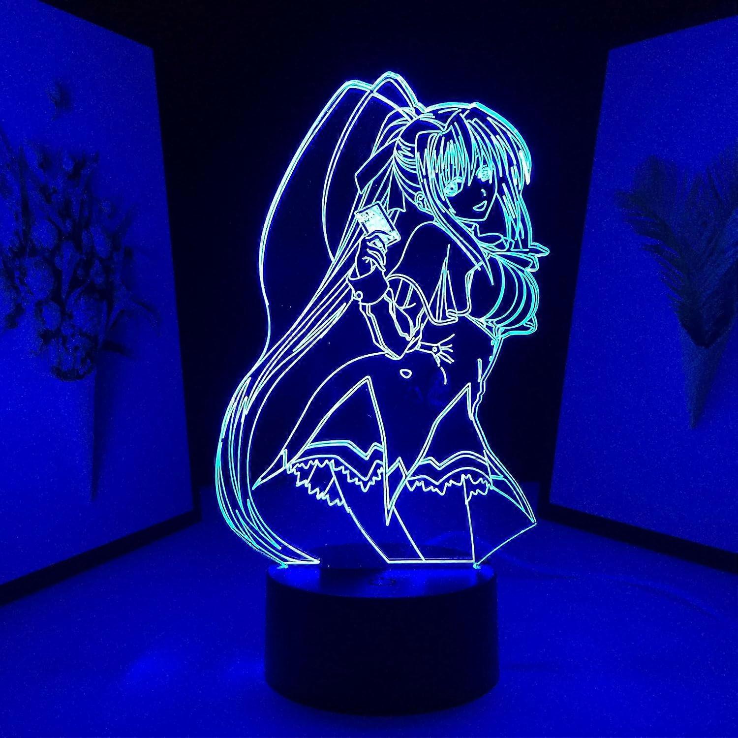 Newest Anime High School DxD Figure 3D Light Child Girls-High School ...