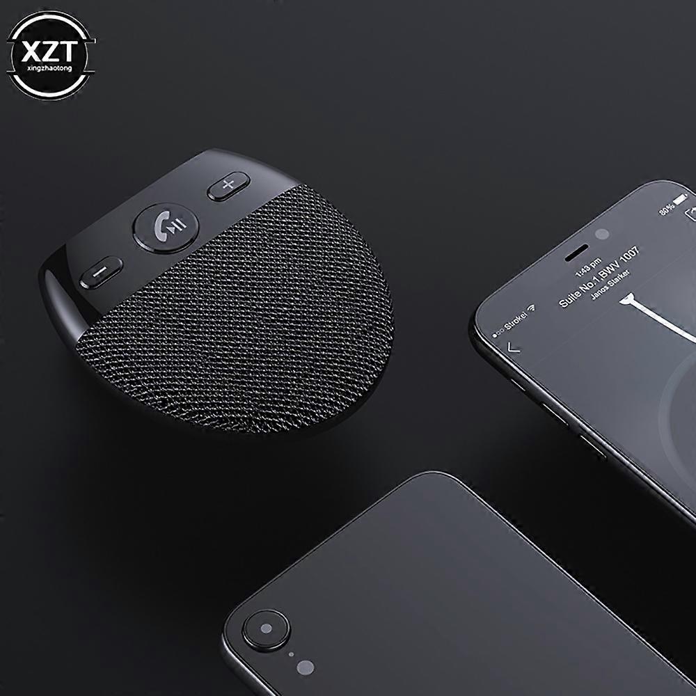 Wireless Blue-tooth Car Speaker Handsfree Kit Hands-free Bluetooth ...