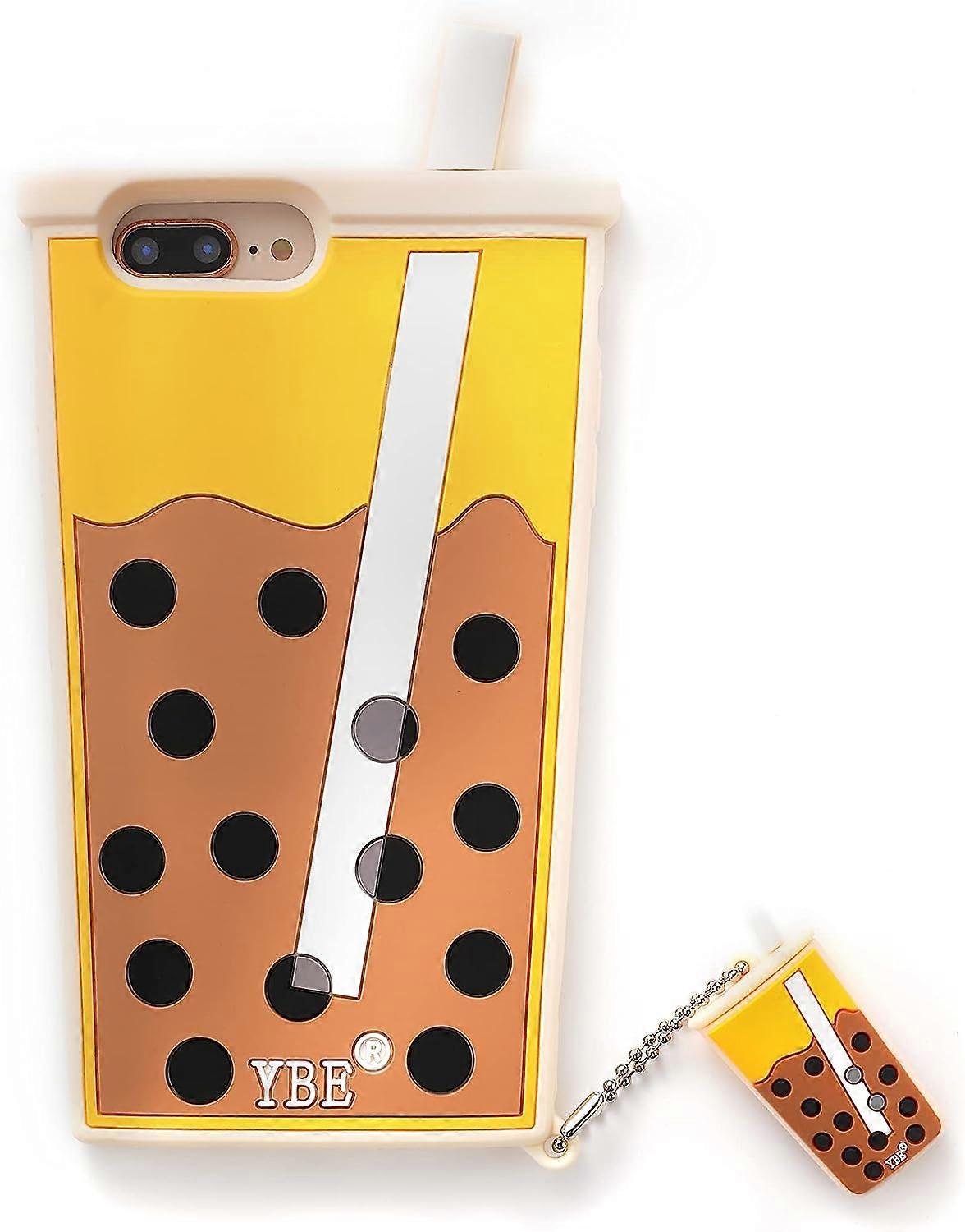 3D Bubble Tea Case for iPhone SE 2022/SE 2020 4.7", 3D Cartoon Cute ...