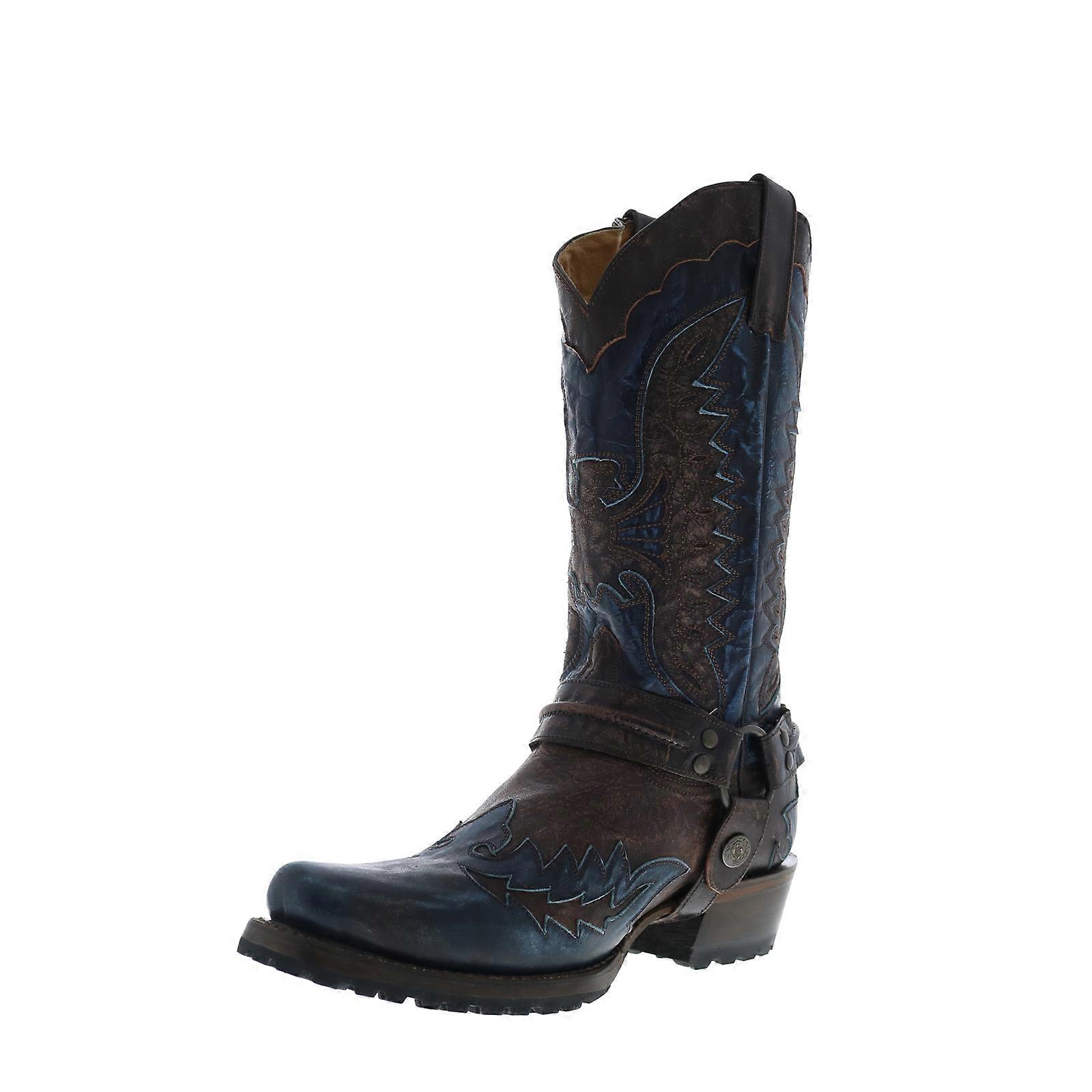 Stetson Adult Mens Outlaw Lug Eagle Western Boots | Fruugo UK