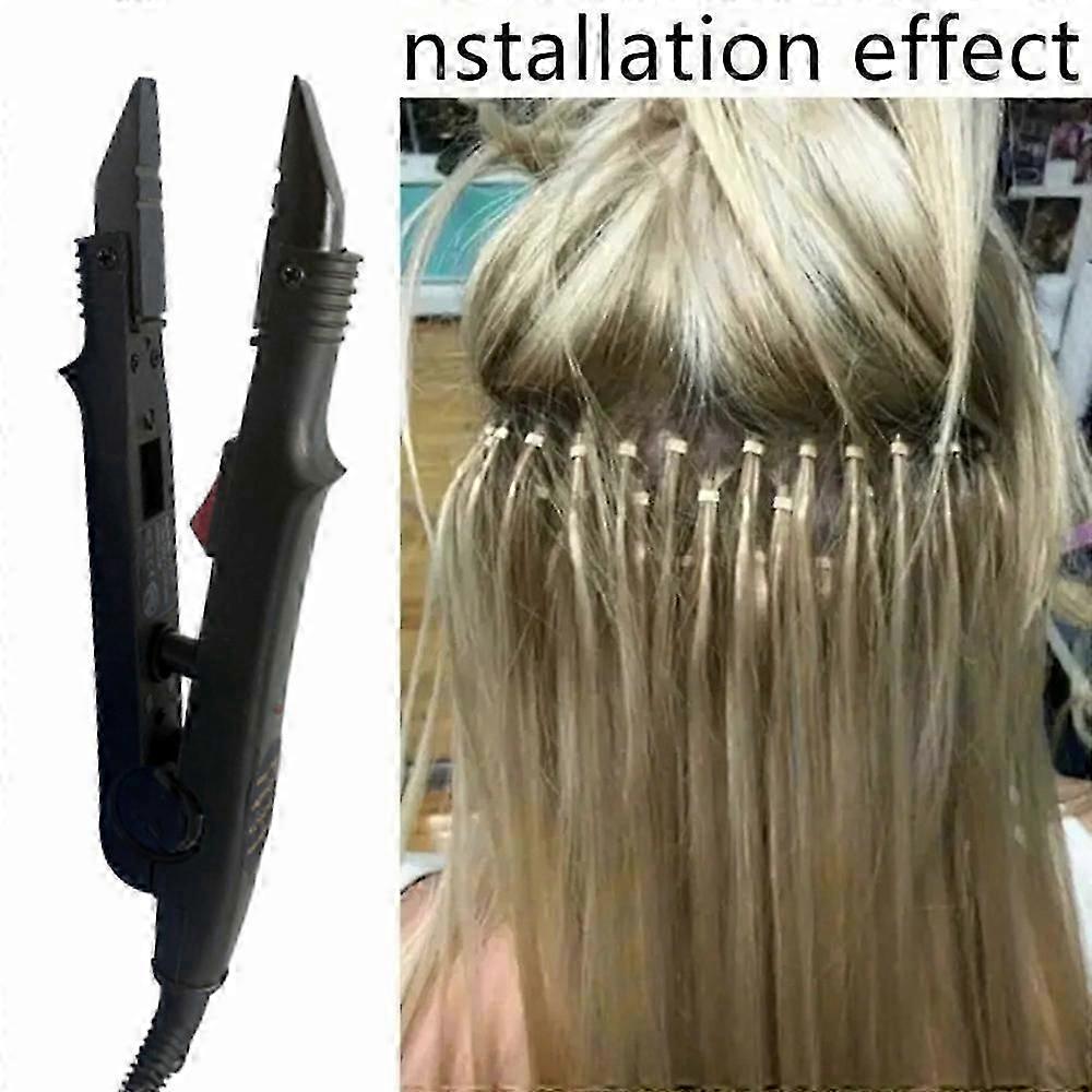 Hair Extension Iron Keratin Bonding Tools Professional Heat Connector ...