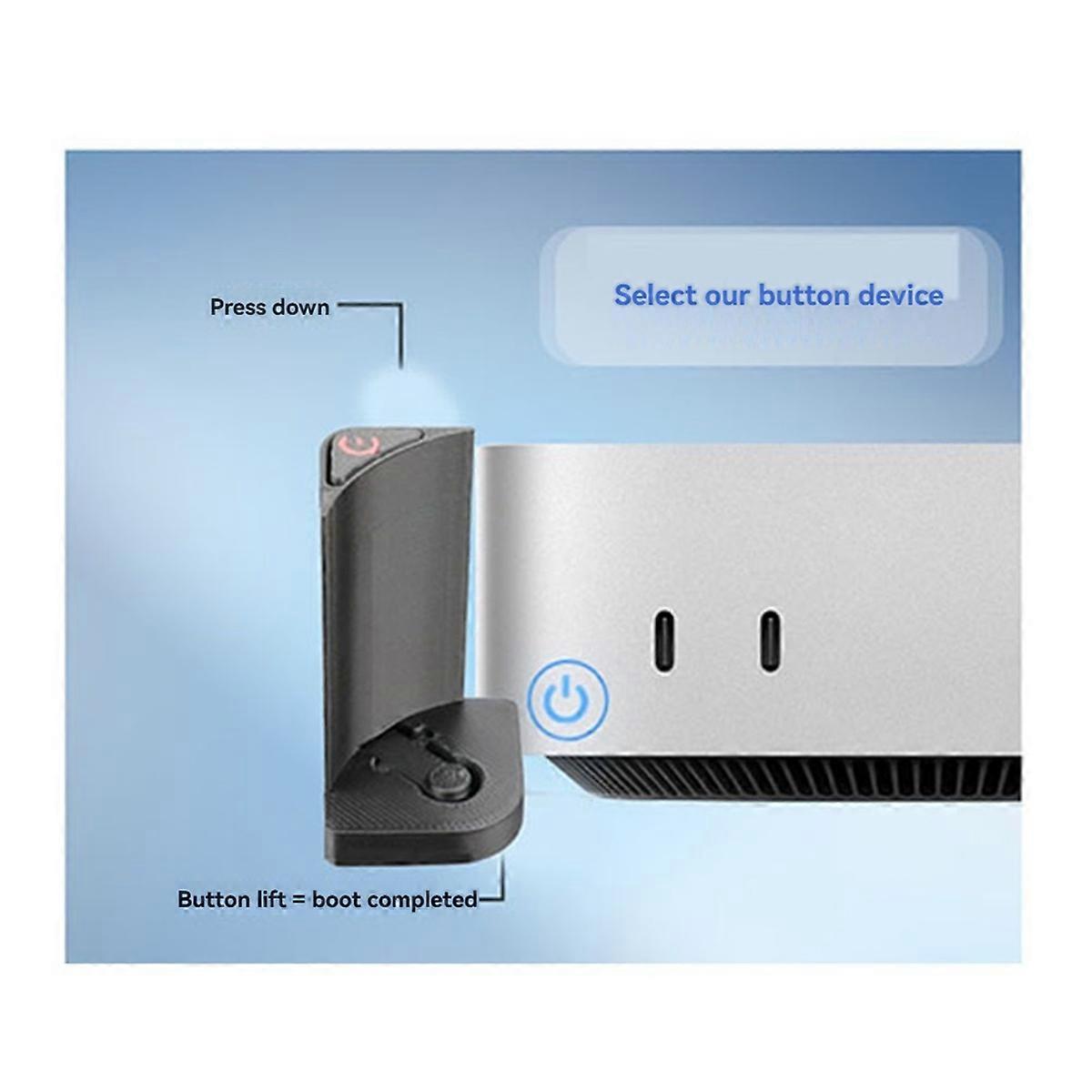 Top-Mounted Power Button for Mac Mini M4/M4 Pro, Gray | Fruugo UK