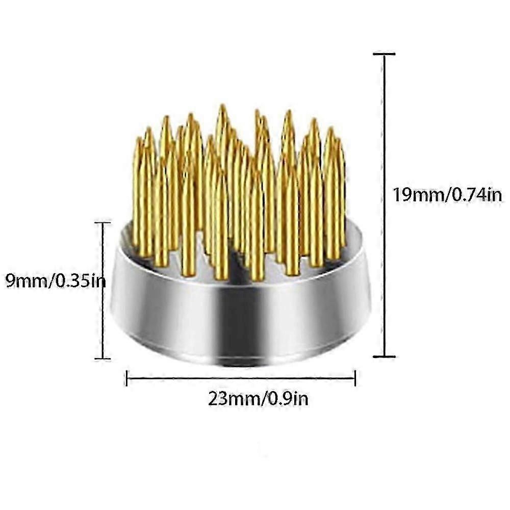 12PCS Flower Frog, Kenzan Pin Frog Round Brass Flower Holder, Flower ...